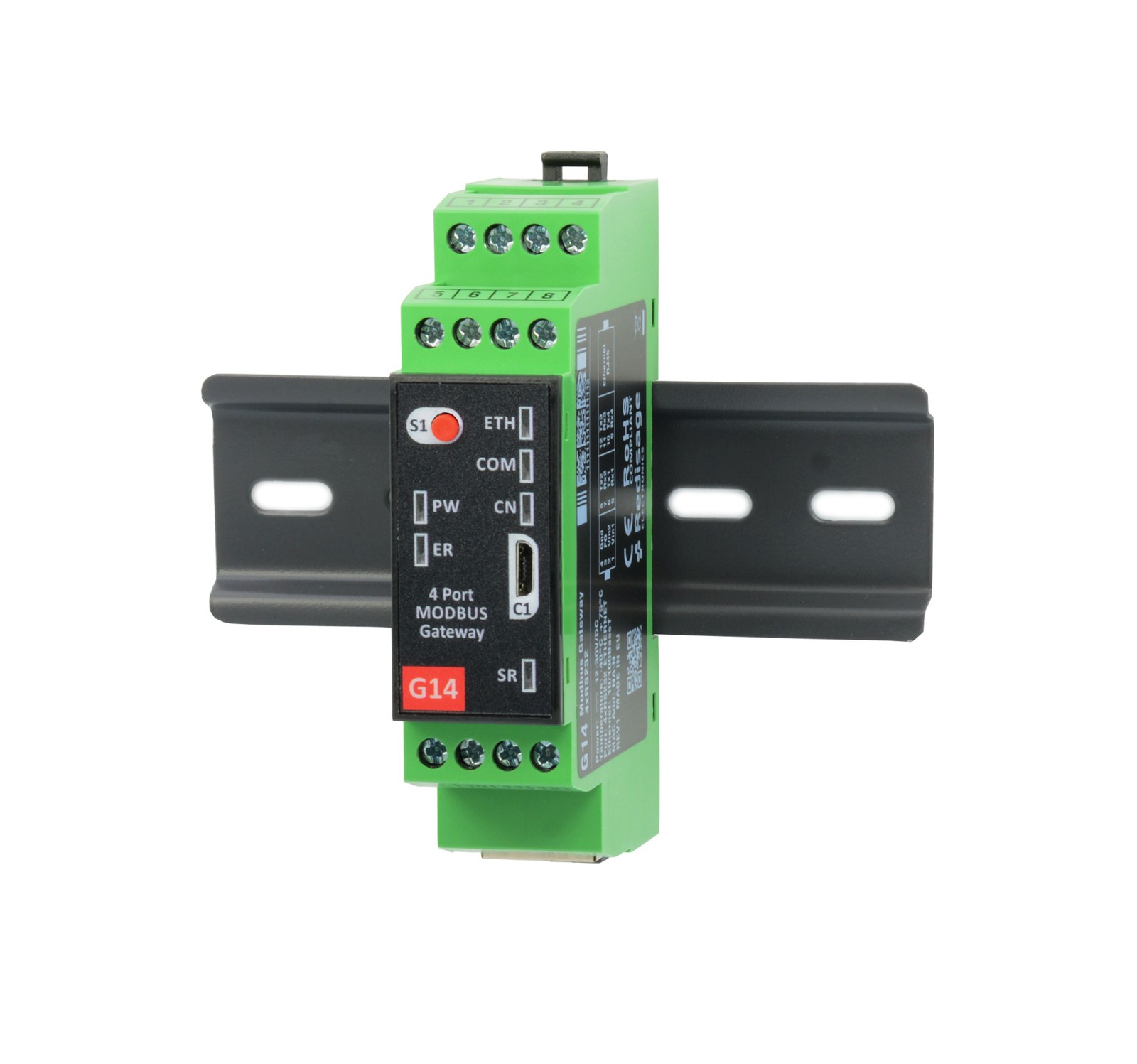 Modbus Ethernet Gateway for RTU/TCP/ASCII | Redisage Electronics