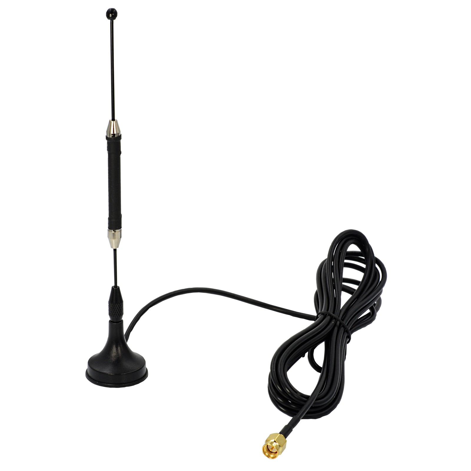4G/LTE Magnetic Antenna - h182mm Ø28mm c3m | Redisage Electronics
